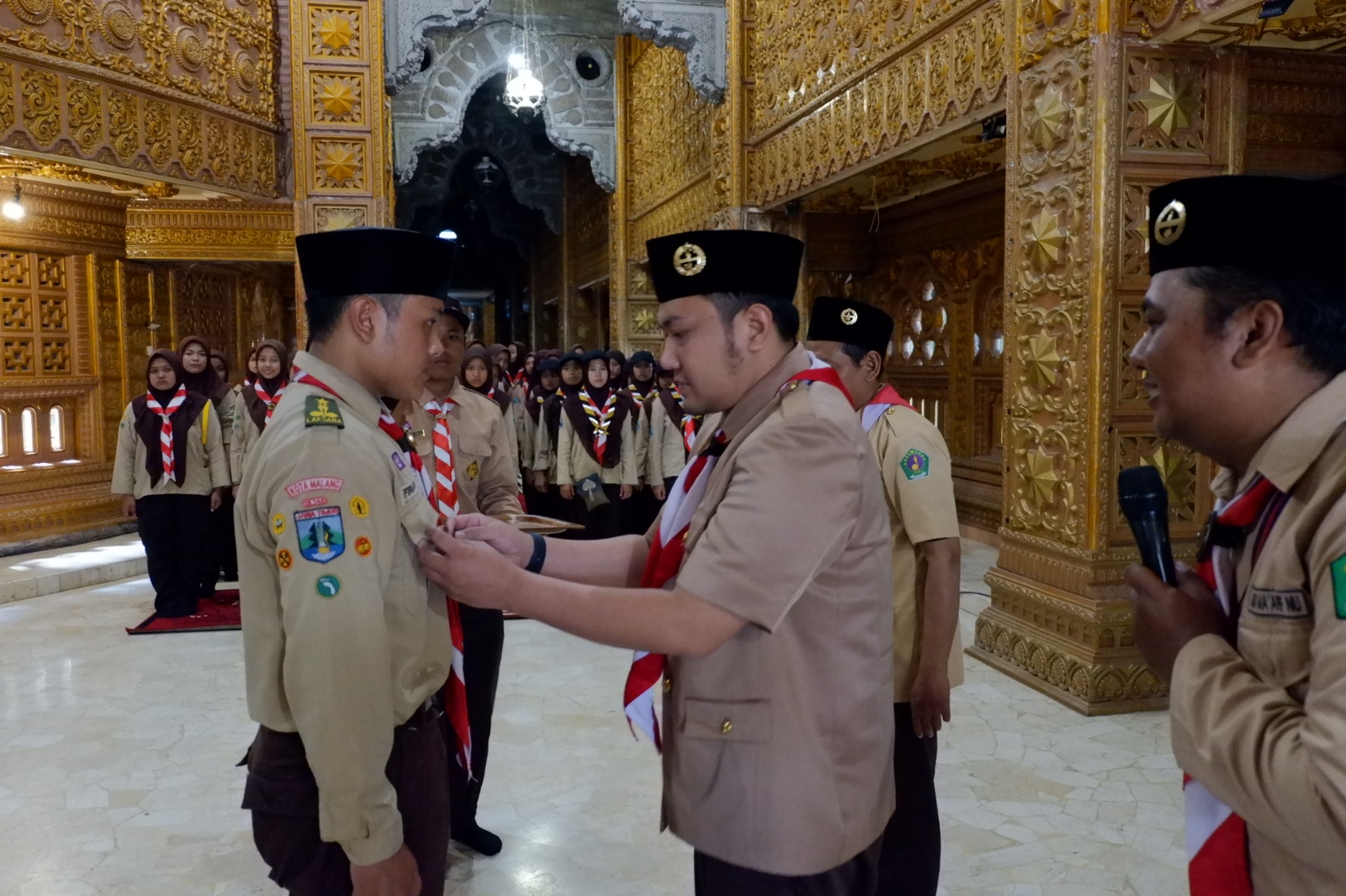 Latihan Kepemimpinan dan Gladi Tangguh Pramuka Penegak dan Pandega - LP MAARIF NU KAB. MALANG