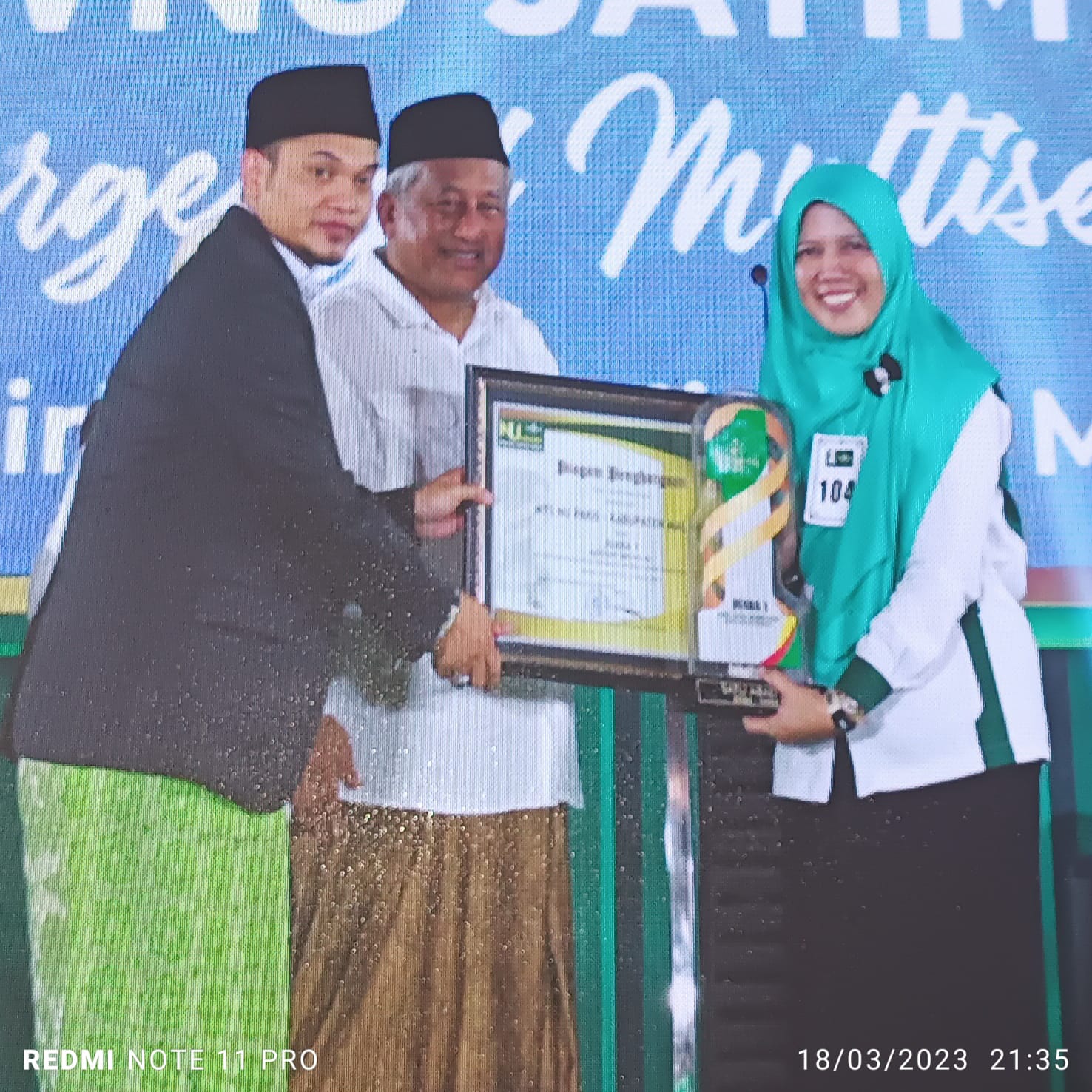 LP Ma'arif NU Kabupaten Malang Raih Prestasi NU Award 2023 - LP MAARIF NU KAB. MALANG